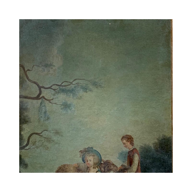 Oil on Canvas Gallante Scene