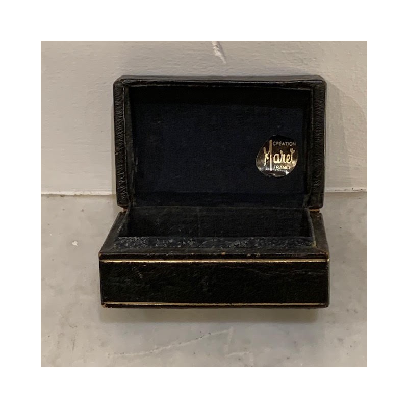 French Vintage Leather Box