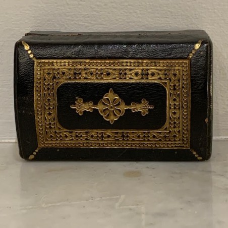 French Vintage Leather Box