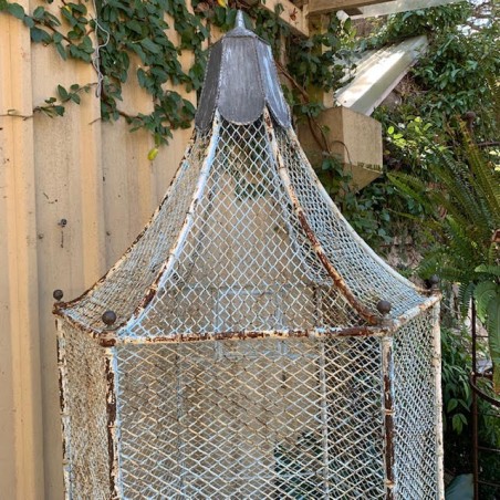 C19th Blue Bird Cage