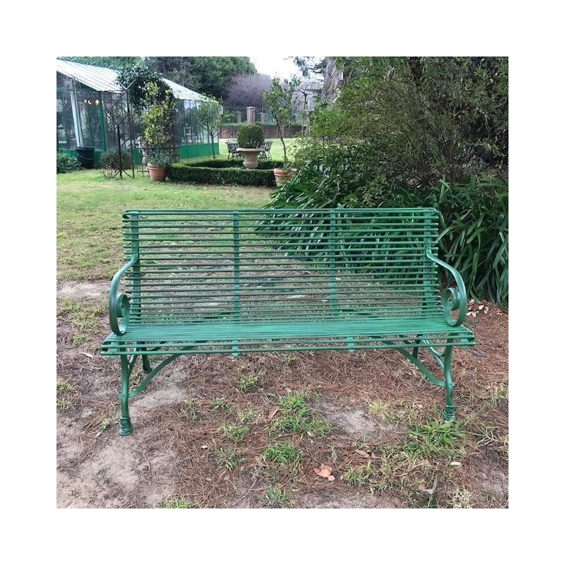 Early Green Garden Bench